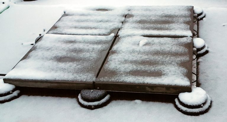 Now Available at Warmquest: Pedestal Paver Snow Melt System | The ...